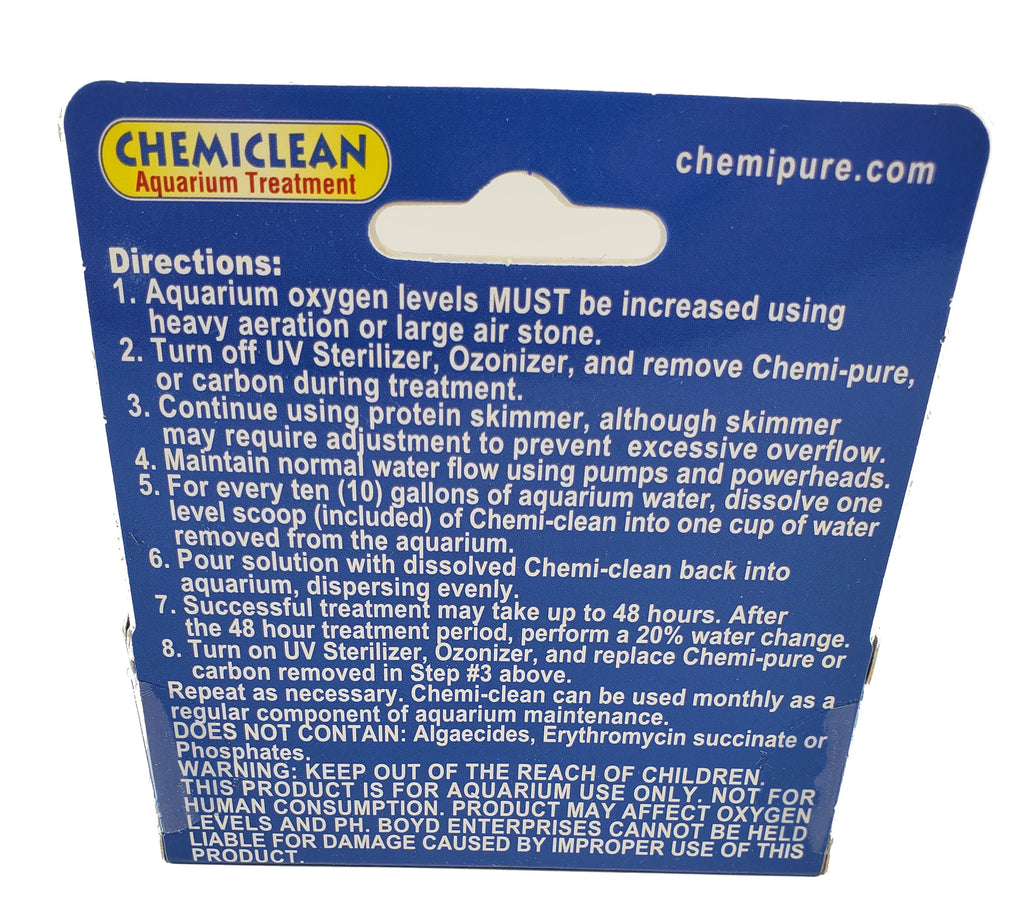Chemiclean Aquarium Treatment