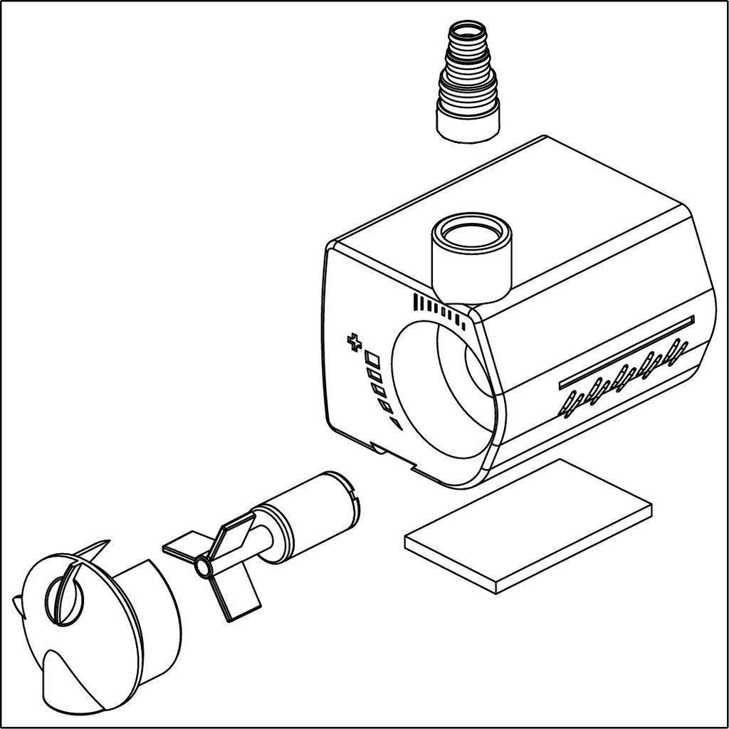 Sicce Mi Mouse Multifunction Pump, 82 gal/hr – Clear Choice Aquatics
